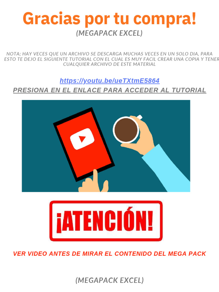 Mega Pack Excel: Cursos y Recursos | PDF | Microsoft Excel | Microsoft