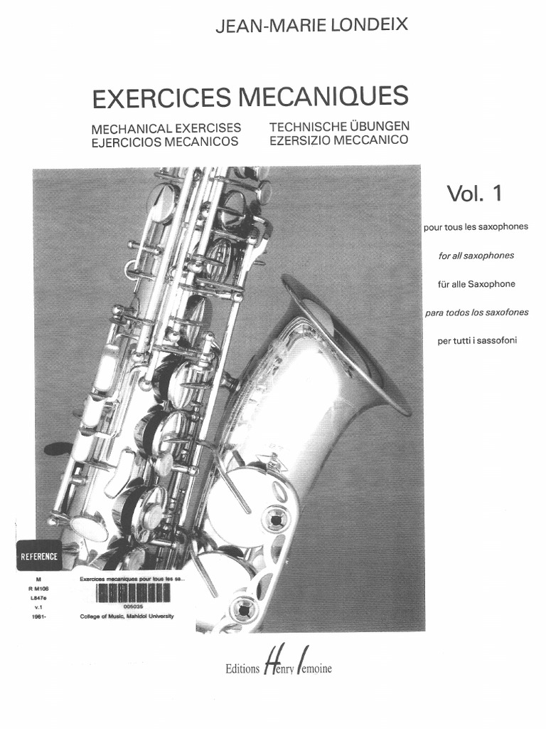 Mechanical Exercises Book1 | PDF