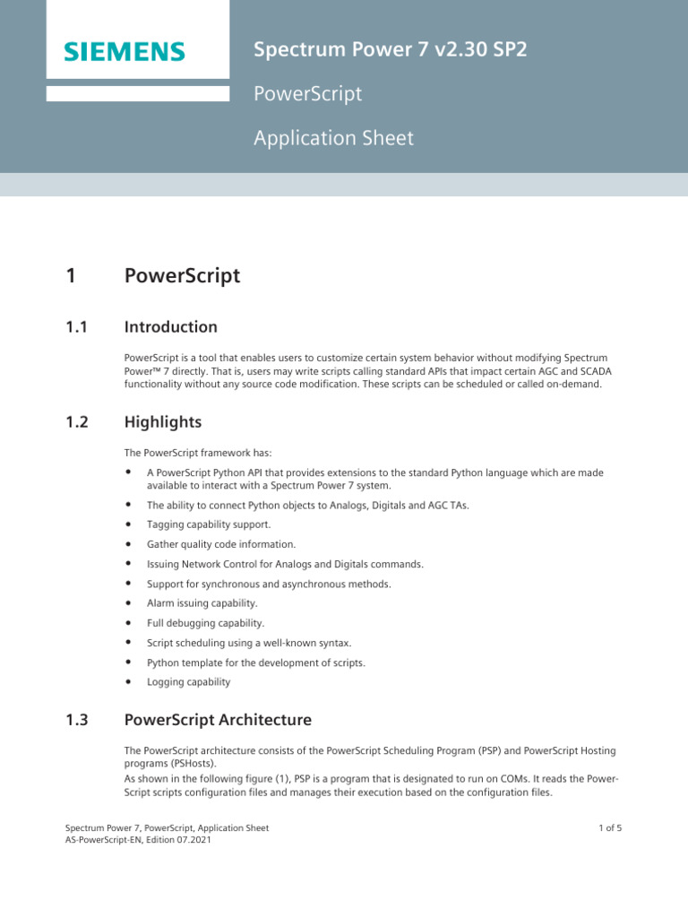 AS PowerScript EN | PDF | Scripting Language | Python (Programming Language)