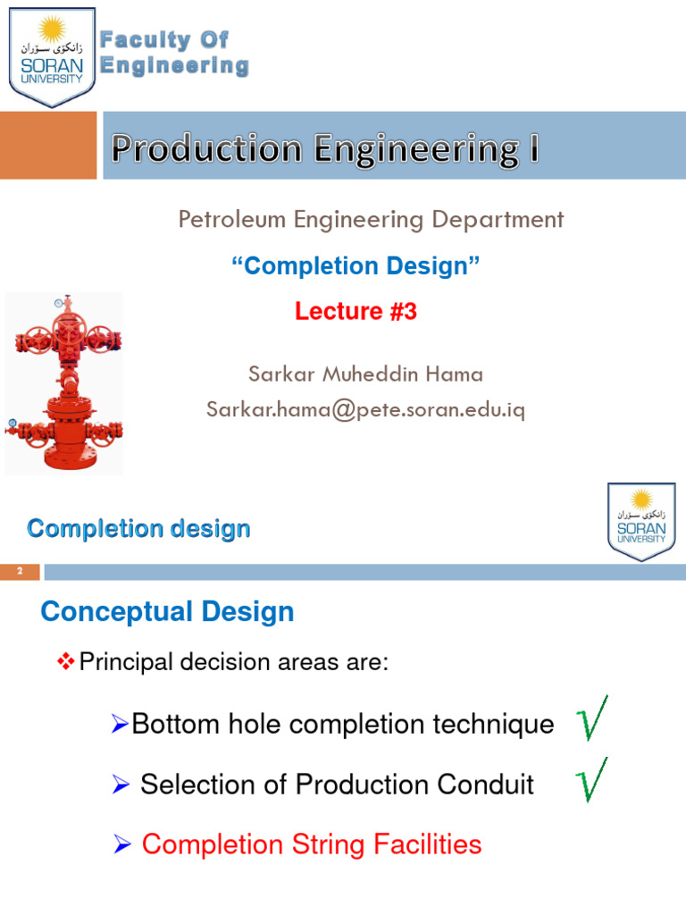 Completion Design (#3) | Download Free PDF | Casing (Borehole) | Pipe ...