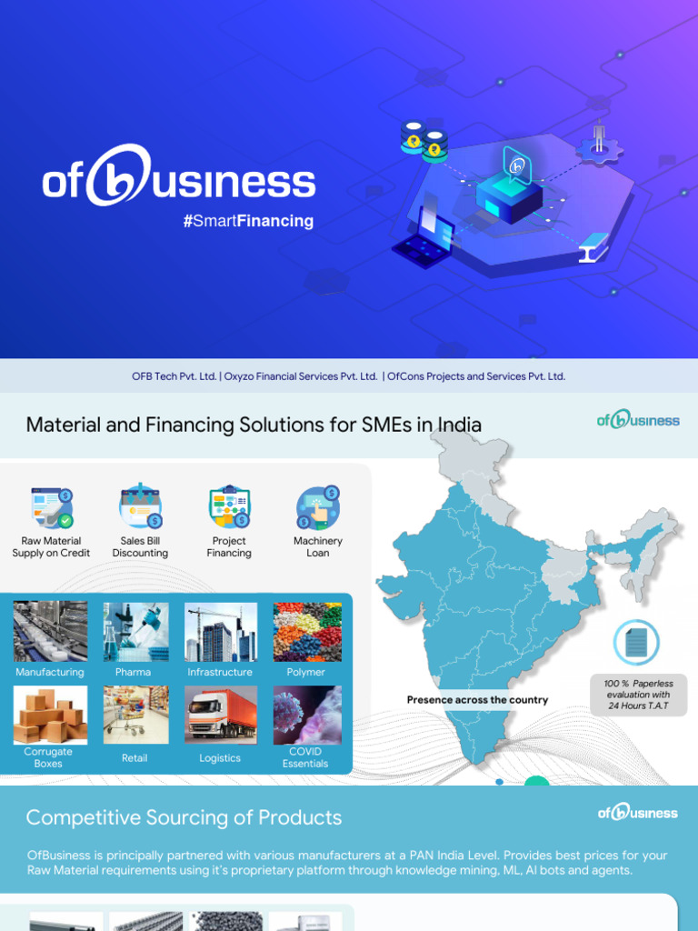 OfBusiness - Deck | PDF | Loans | Logistics