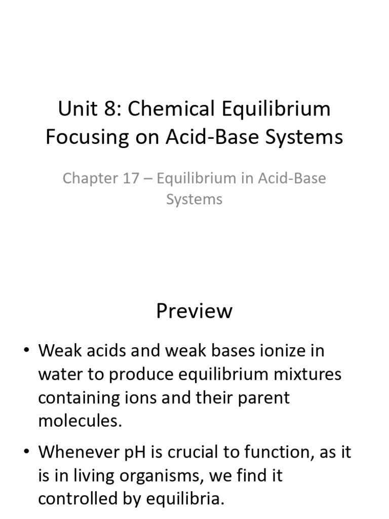 Unit A2 - Lecture 4 Intro To PH Fall 2020 | PDF | Ph | Acid Unit A2 - Lecture 4 Intro To PH Fall 2020 | PDF | Ph | Acid