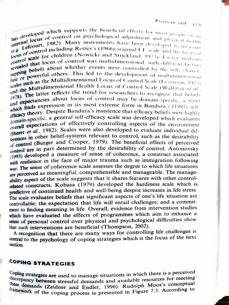 Coping Strategies | PDF | Social Support | Stress (Biology)