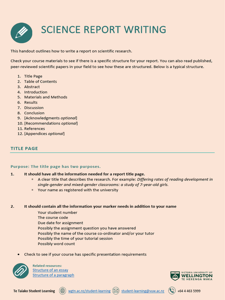 Report Writing Science | PDF | Hypothesis | Data Analysis
