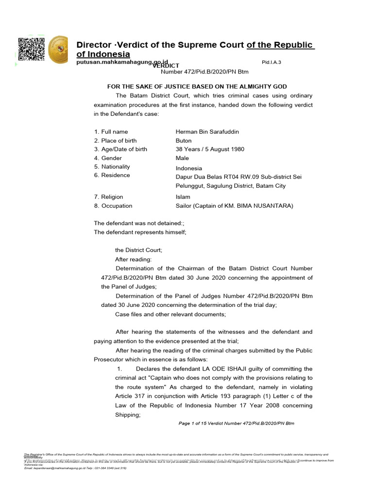 Appendix 4.47 (En) | PDF | Judge | Judiciaries