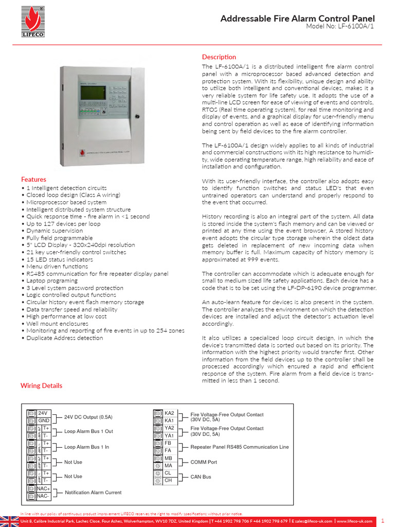 Control Panel LF6100 Series Web | PDF | Design | Equipment