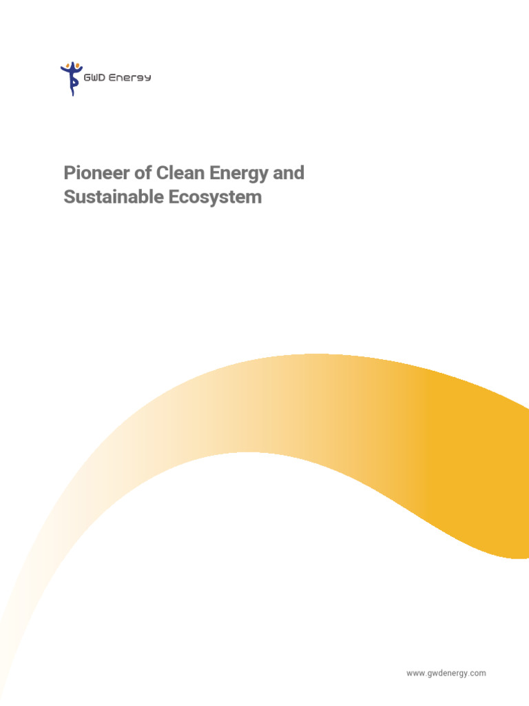 Clean Energy Asset Development Solutions | PDF | Energy Storage ...
