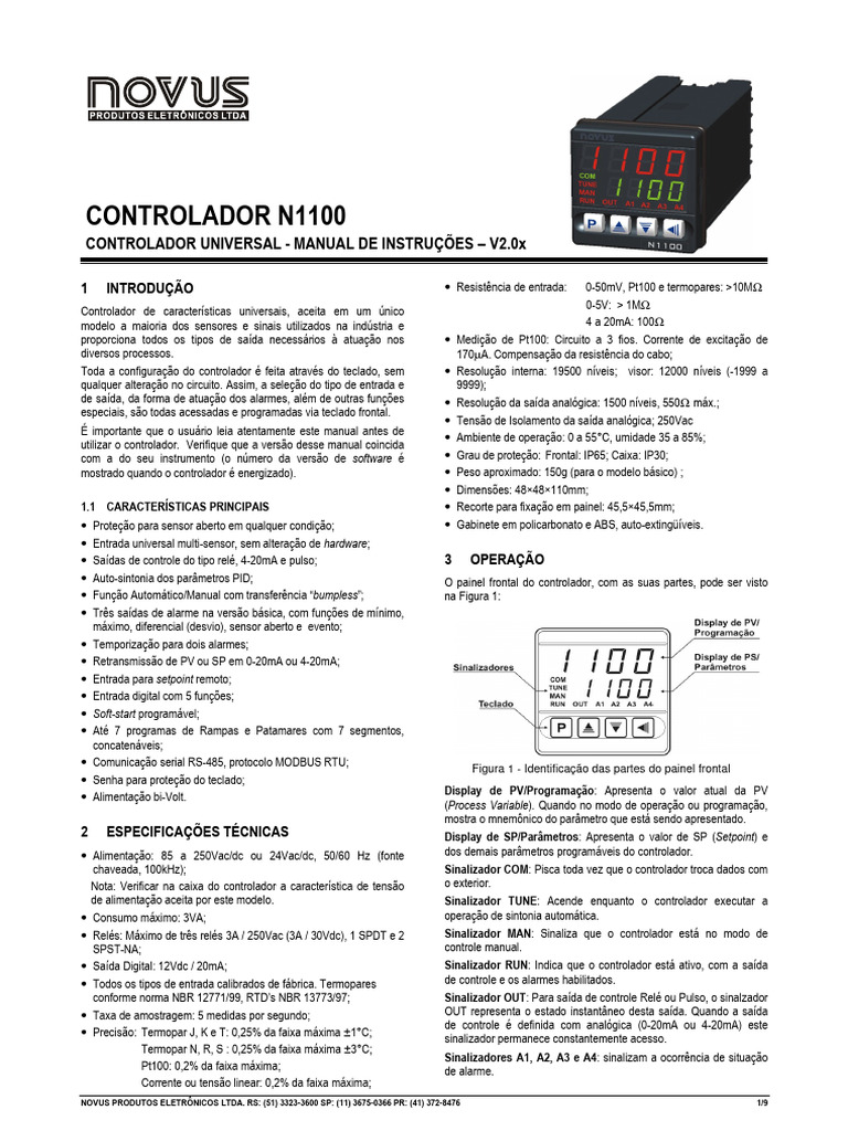 Manual N1100 | PDF