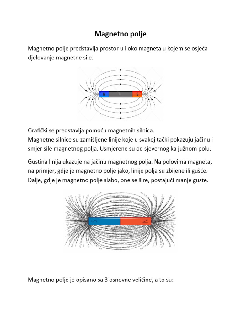 Magnetno Polje | PDF