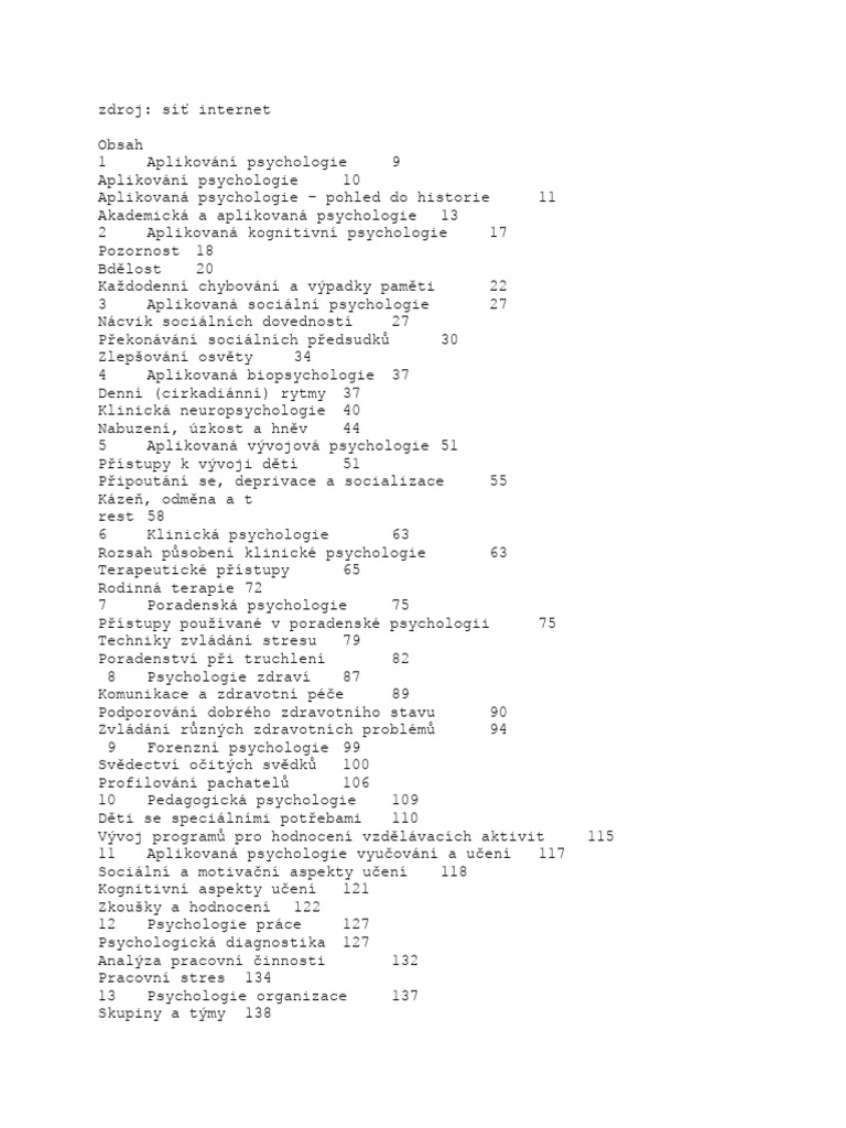 aplikovana psych | PDF
