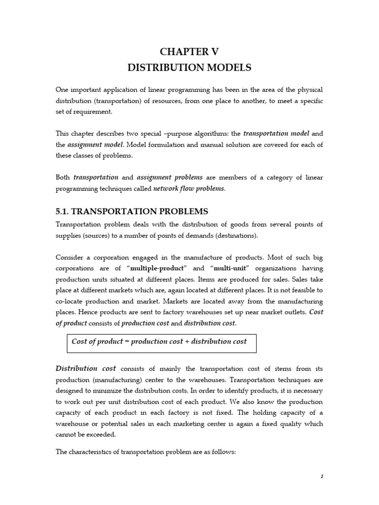Linear Programming for Logistics | PDF | Mathematical Optimization | Linear Programming