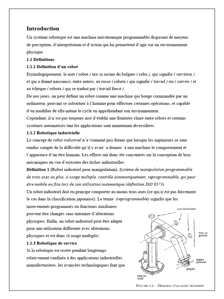 Chap1 Introduction | Download Free PDF | Robotique | Articulation ... Chap1 Introduction | Download Free PDF | Robotique | Articulation ...