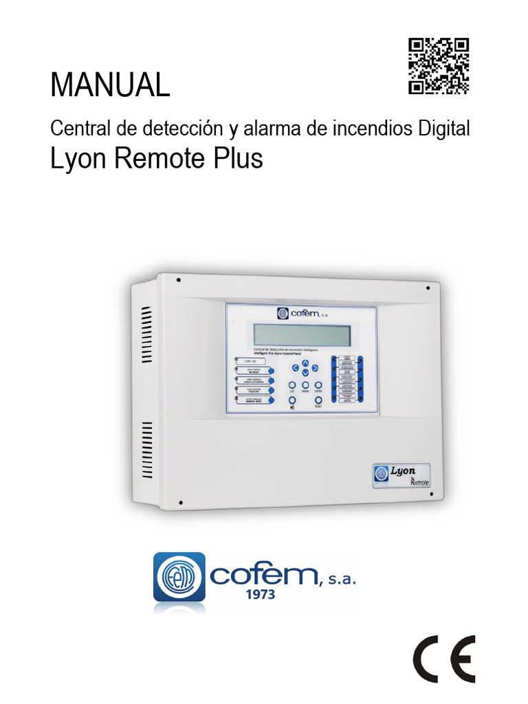 COFEM LYON REMOTE PLUS Manual Usuario CAS - ABR22 | PDF | Relé | Sensor