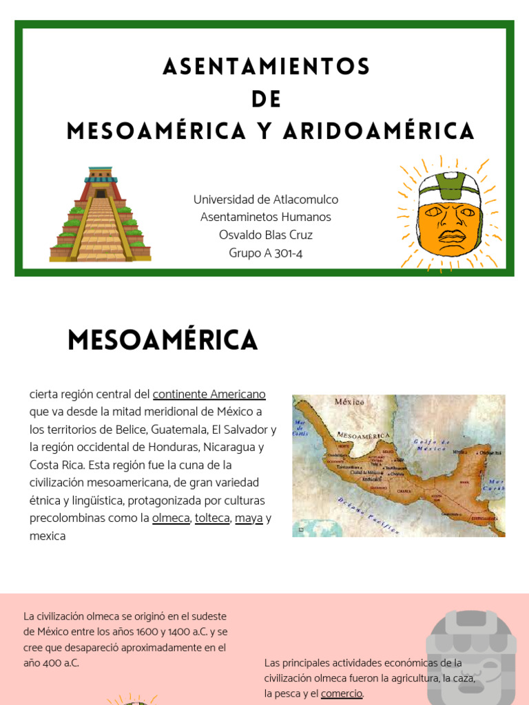 Asentamientos de Mesoamérica | PDF | Mesoamérica | Civilización maya