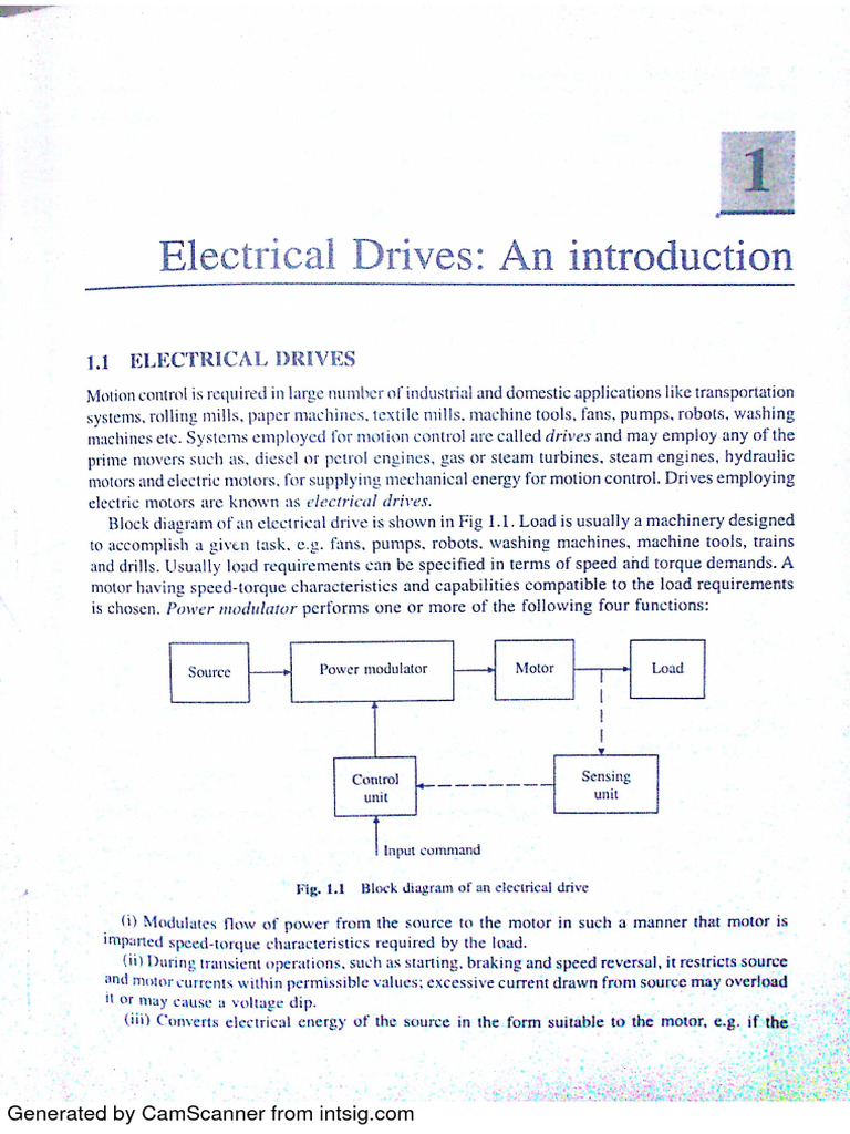 Pdfcoffee.com Electric Drives by Gk Dubey PDF Free | PDF