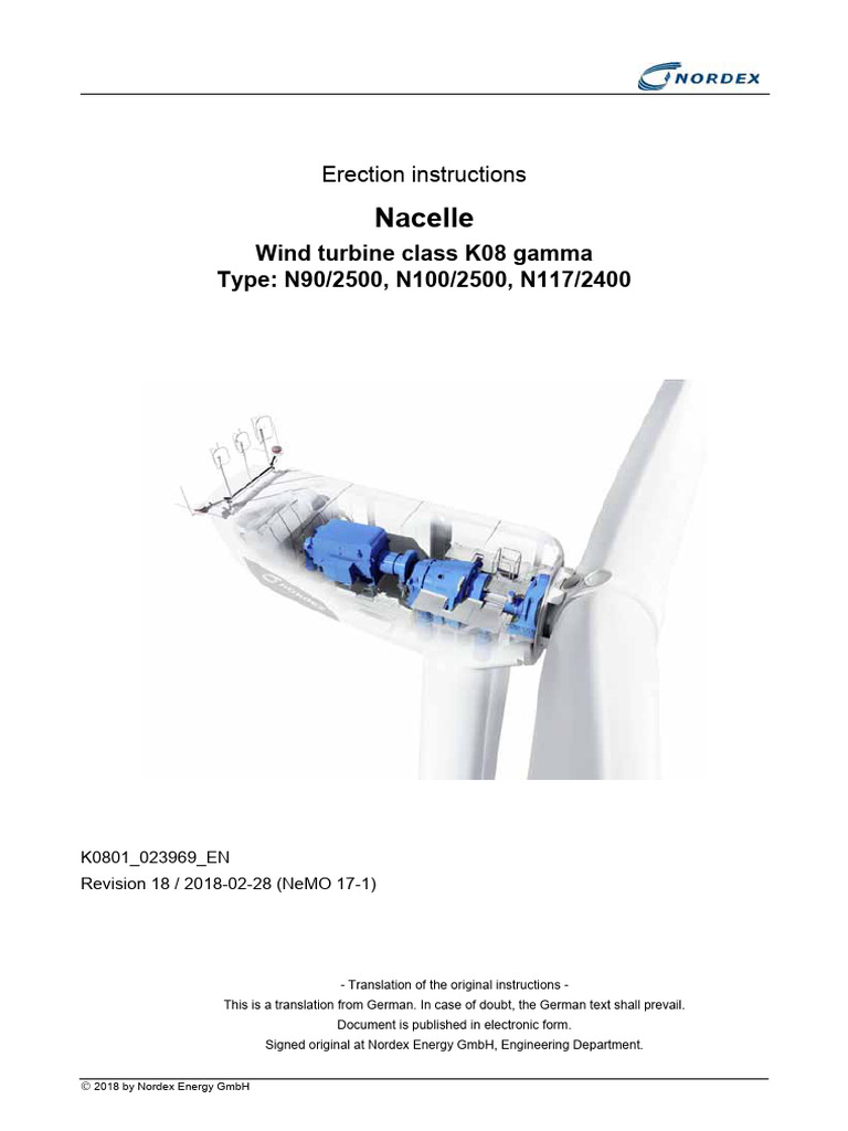 K0801 023969 en 18 DC03 en Nacelle,-Wind-turbine-class - K08-Gamma ...