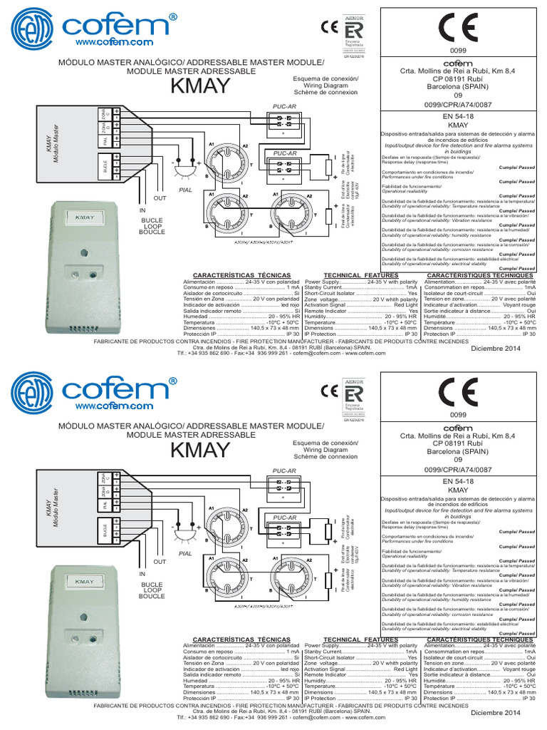 Cofem Módulo Máster. Zona Convencional. MLKMAY | PDF | Cantidad ...