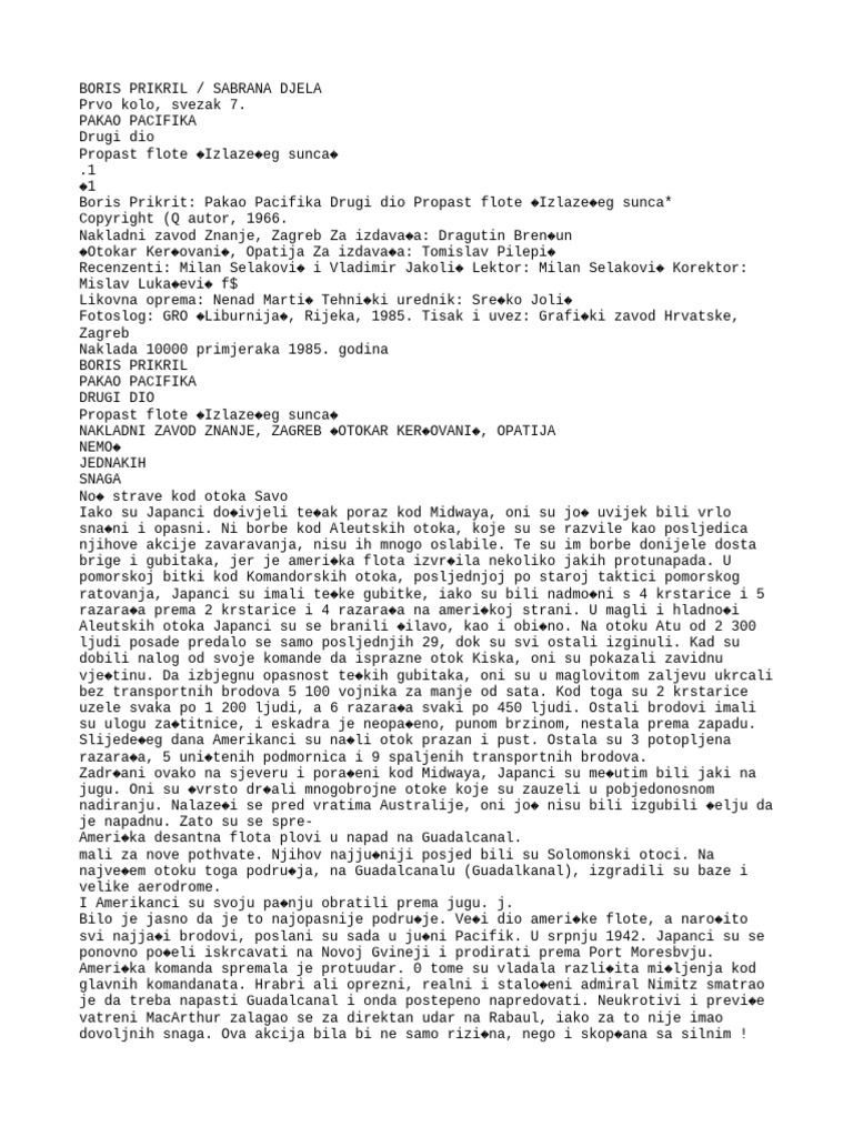 Pakao Pacifika 2. Dio | PDF