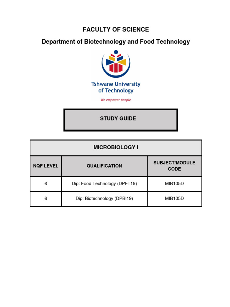 2024 Study Guide BIO and FOOD | PDF | Growth Medium | Staining