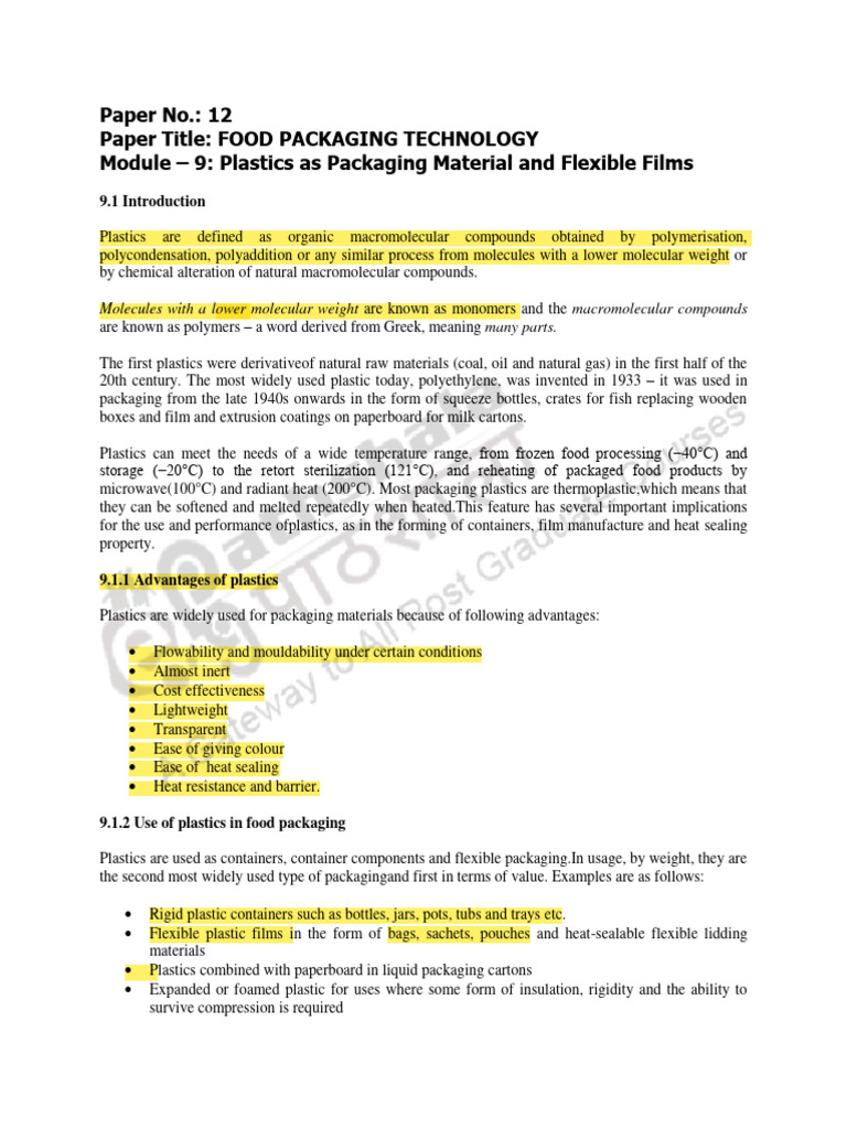 Plastics | PDF | Plastic | Polystyrene