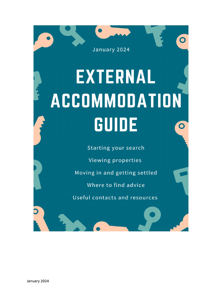 External Accommodation Guide 2024-25 FINAL | Download Free PDF | Cost ...