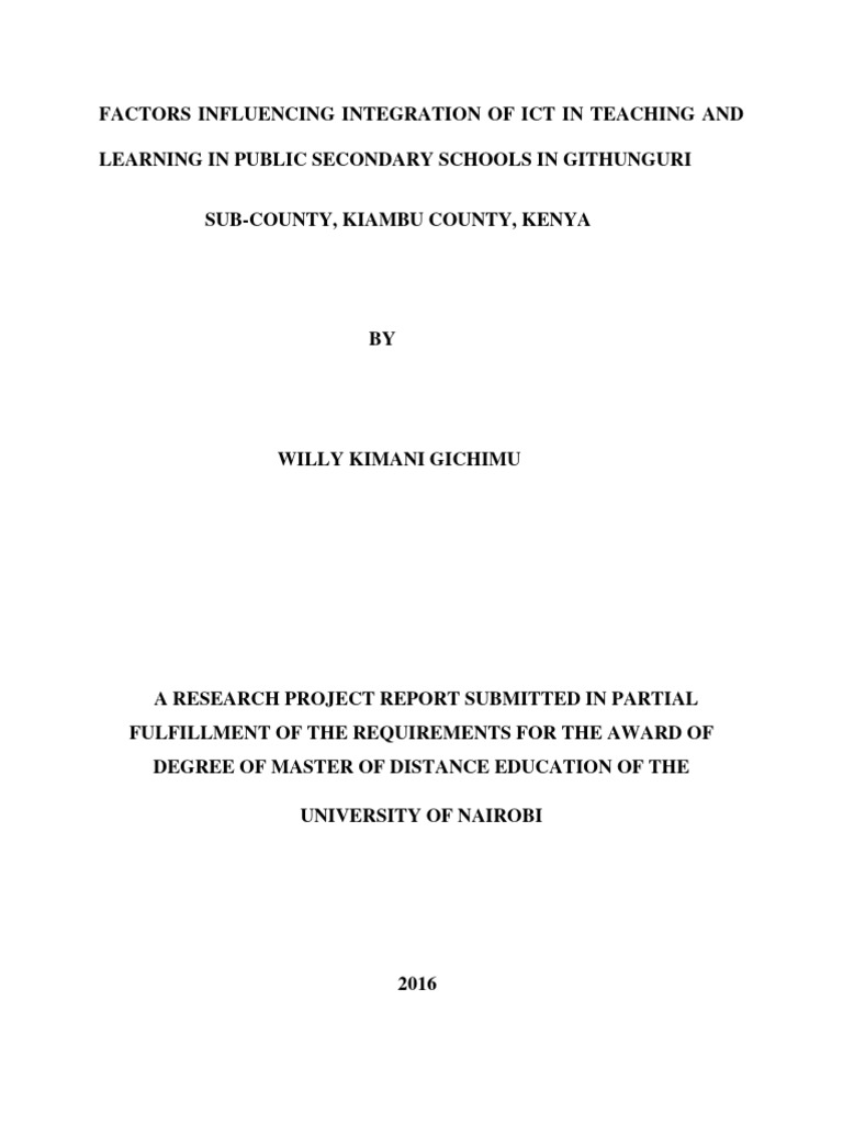 Ict Integration | PDF | Educational Technology | Information And ...