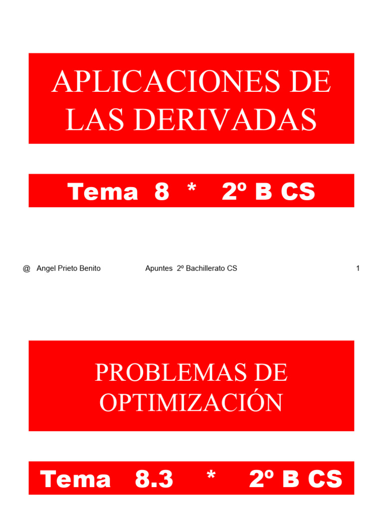 Optimización en Matemáticas | PDF | Ecuaciones | Optimización Matemática