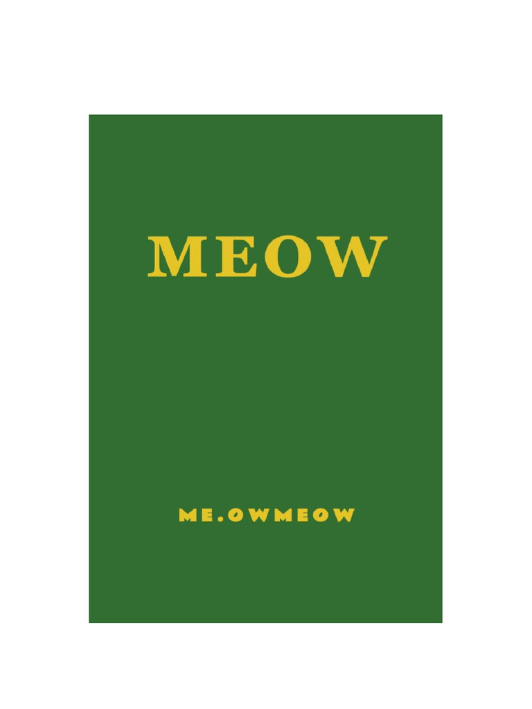 Meow Book | PDF | Foreign Language Studies