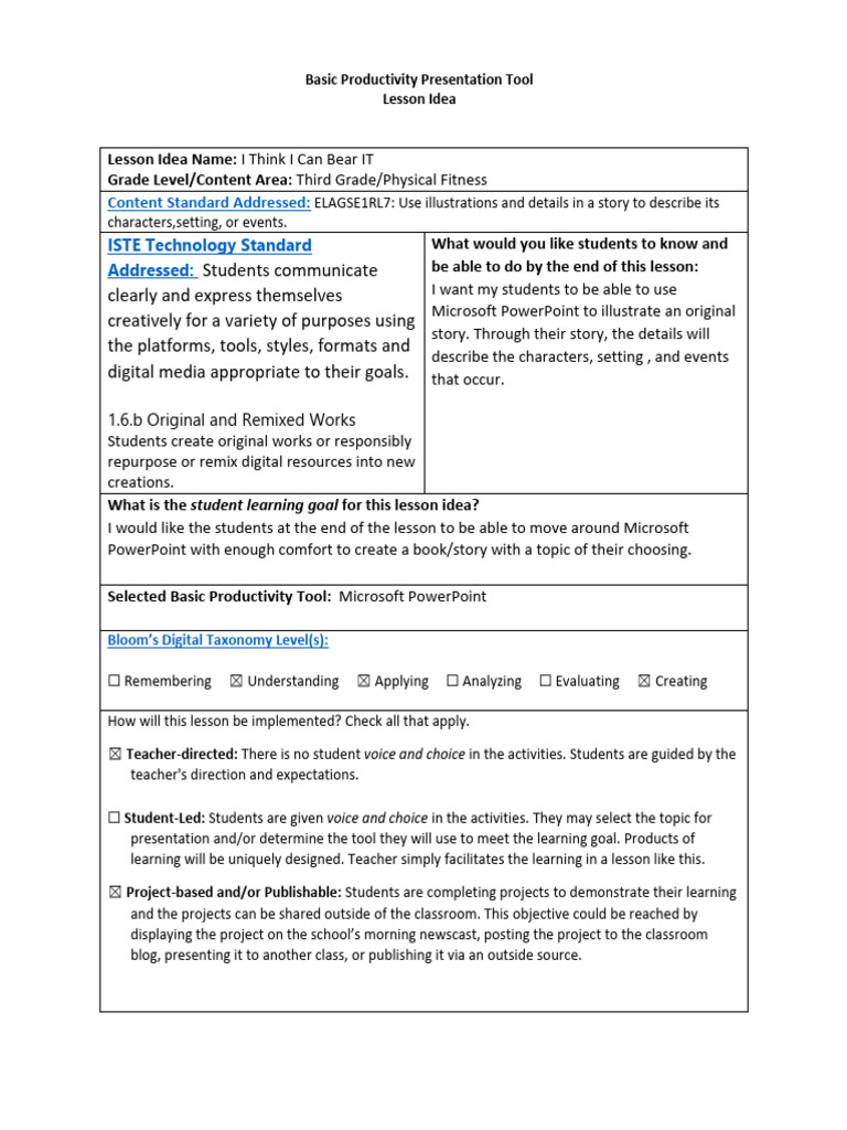 BPT Matthew Crider | PDF | Microsoft Power Point | Learning