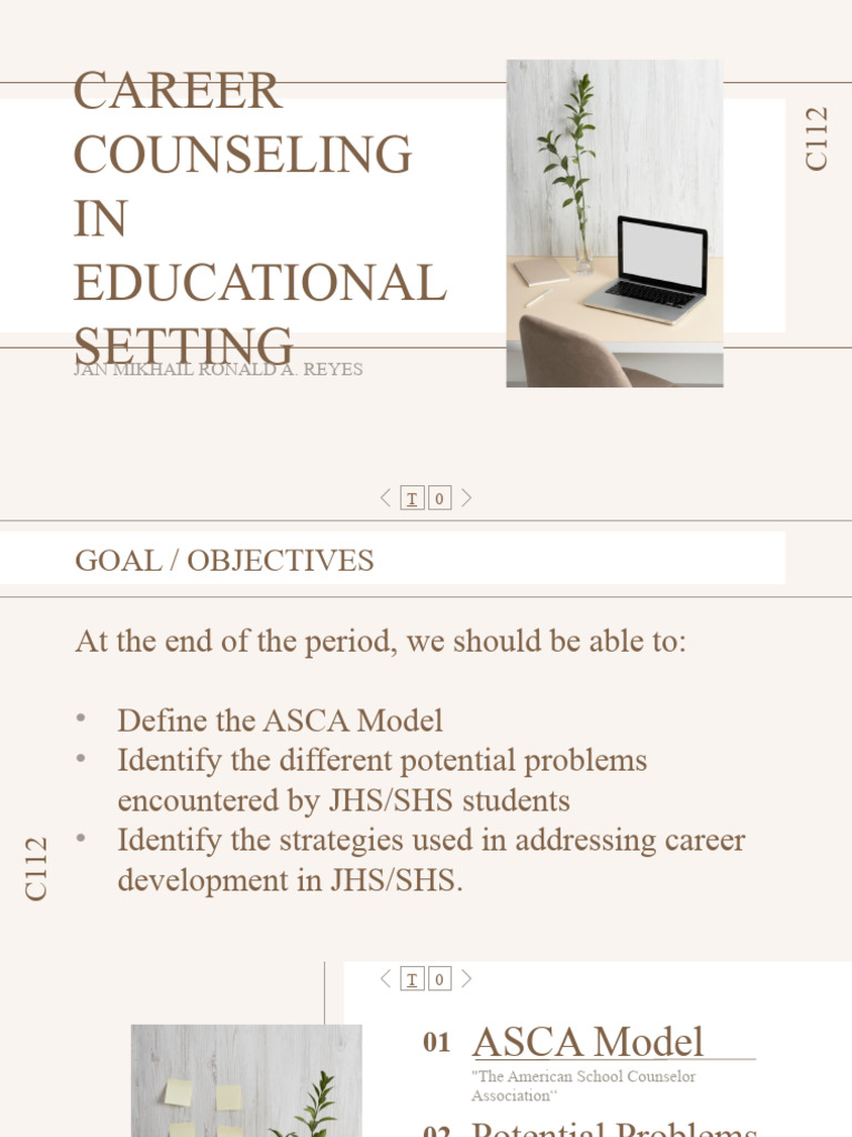 Asca Model Report | PDF | School Counselor | Adolescence
