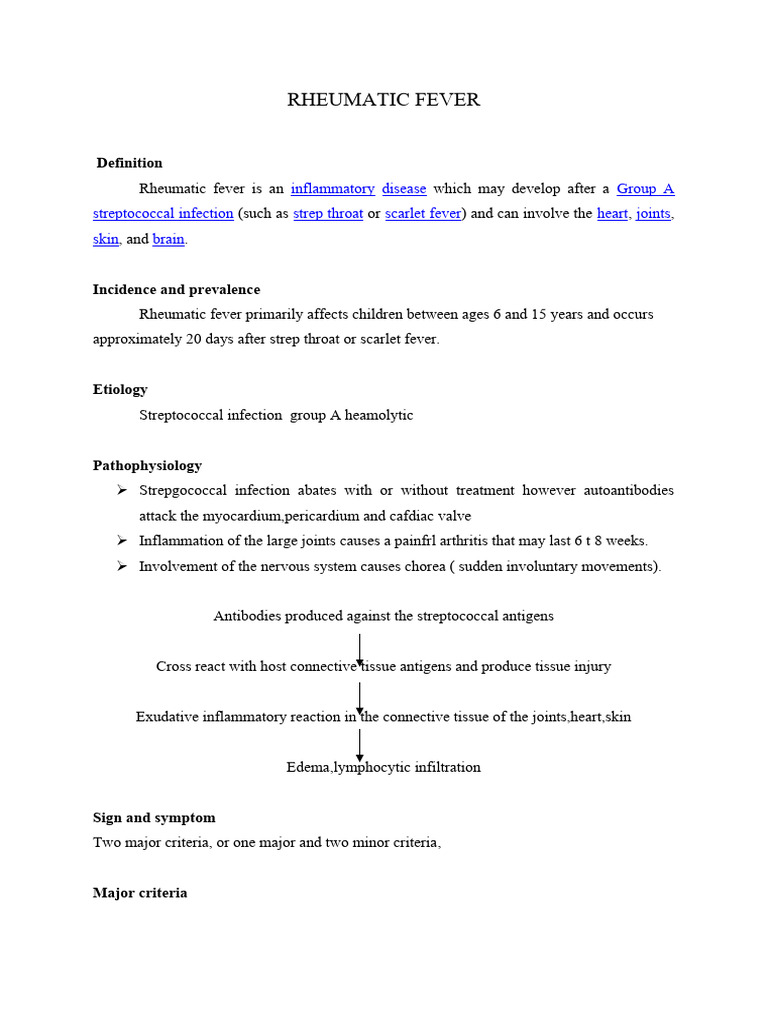 Seminar On Rheumatic Fever Umesh | PDF | Heart Failure | Heart