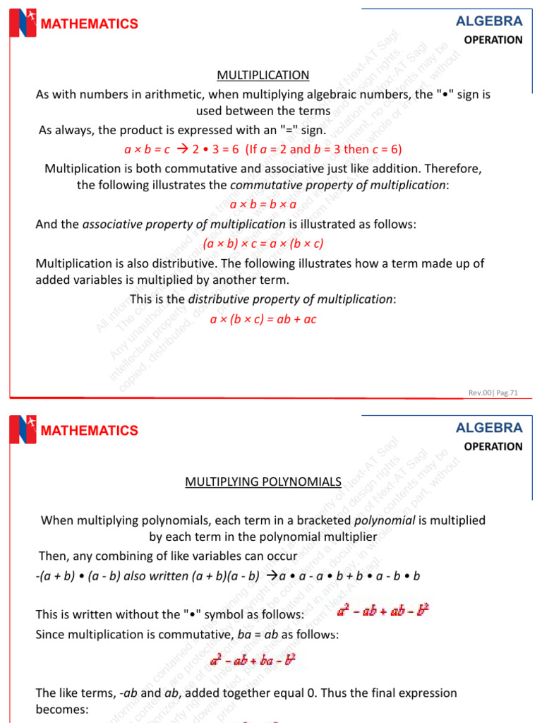 M01 Mathematics (B1+B2) Rev.00 Pages 8 | PDF | Equations | Algebra