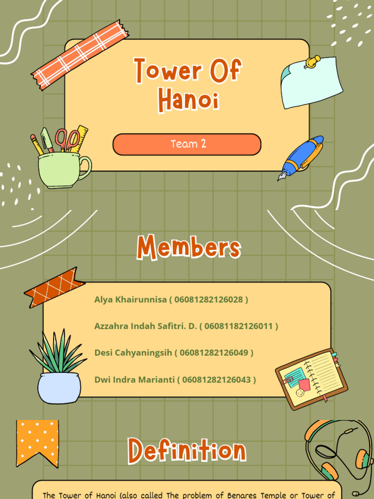 Tower of Hanoi: Rules and Guide | PDF