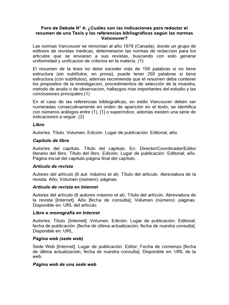 Debate Modulo 4 Tesis 1 | PDF | Publicación | Comunicación escrita