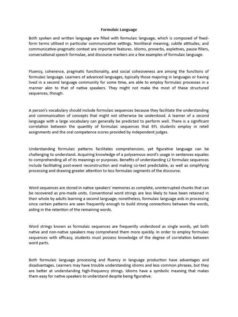 All Chunks and Rules - Compiled | PDF | Second Language Acquisition ...