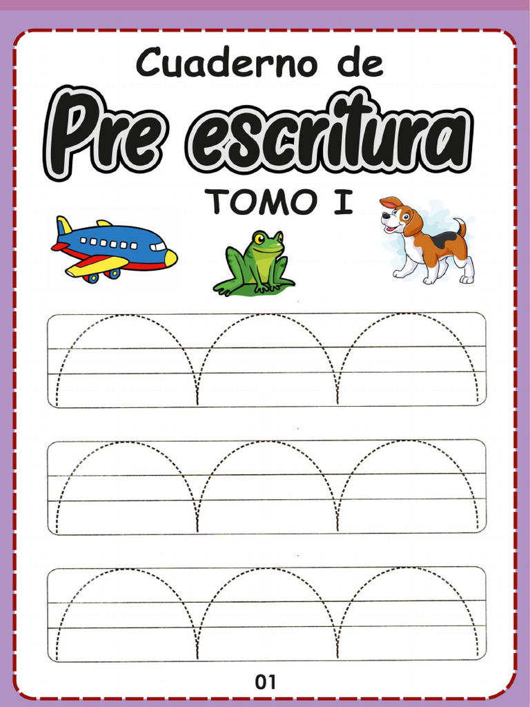 Cuaderno de Preescritura 3 Anos Tomo I | PDF | Artes del Lenguaje y ...