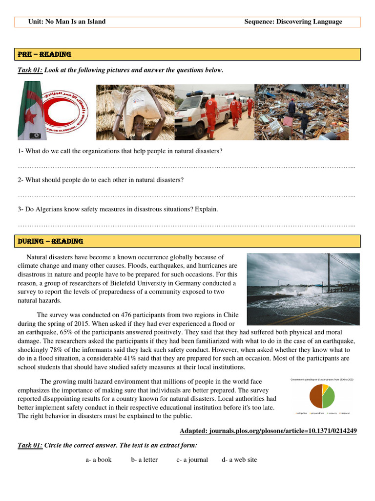 Handout - Discovering Language - No Man Is An Island PDF | PDF ...