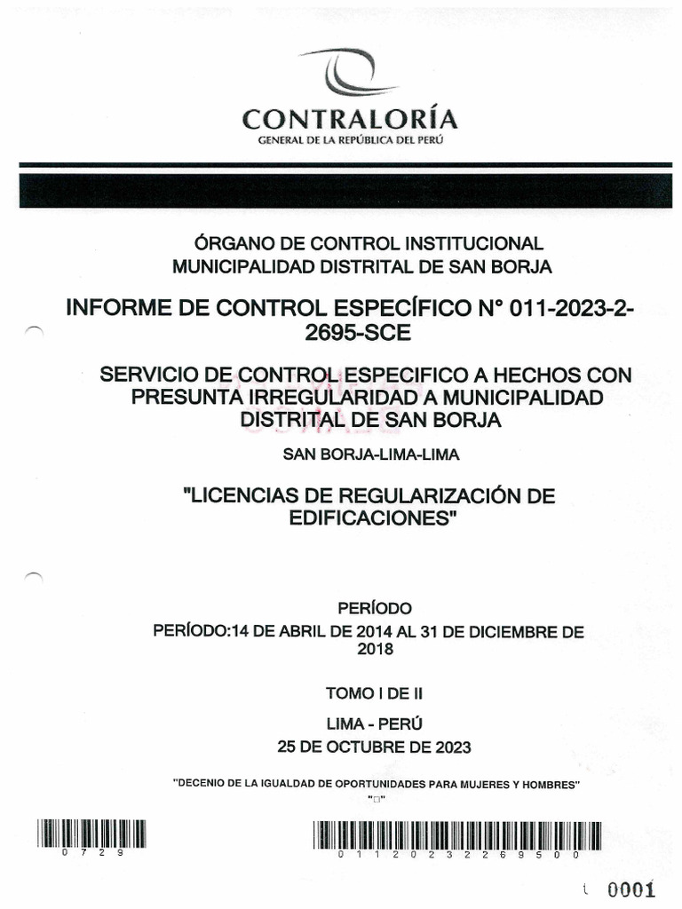 Licencias de Regularizacion de Edificaciones | PDF