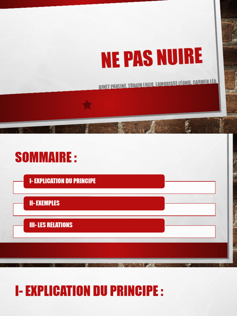 Ne Pas Nuire | PDF