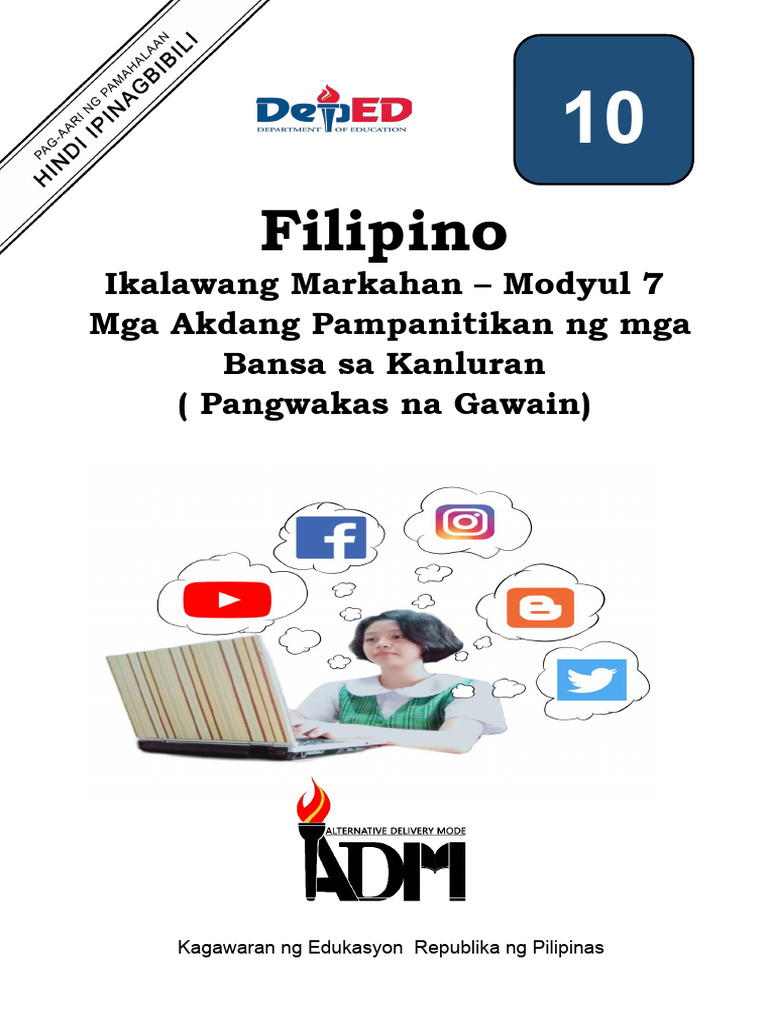 Filipino10 Q2 M7 | PDF Filipino10 Q2 M7 | PDF