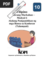 Q2 Filipino 10 - Module 5 | PDF