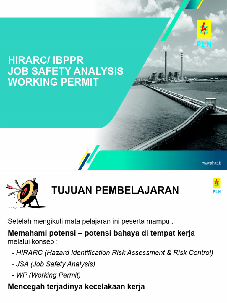 HIRARC, JSA, Working Permit | PDF