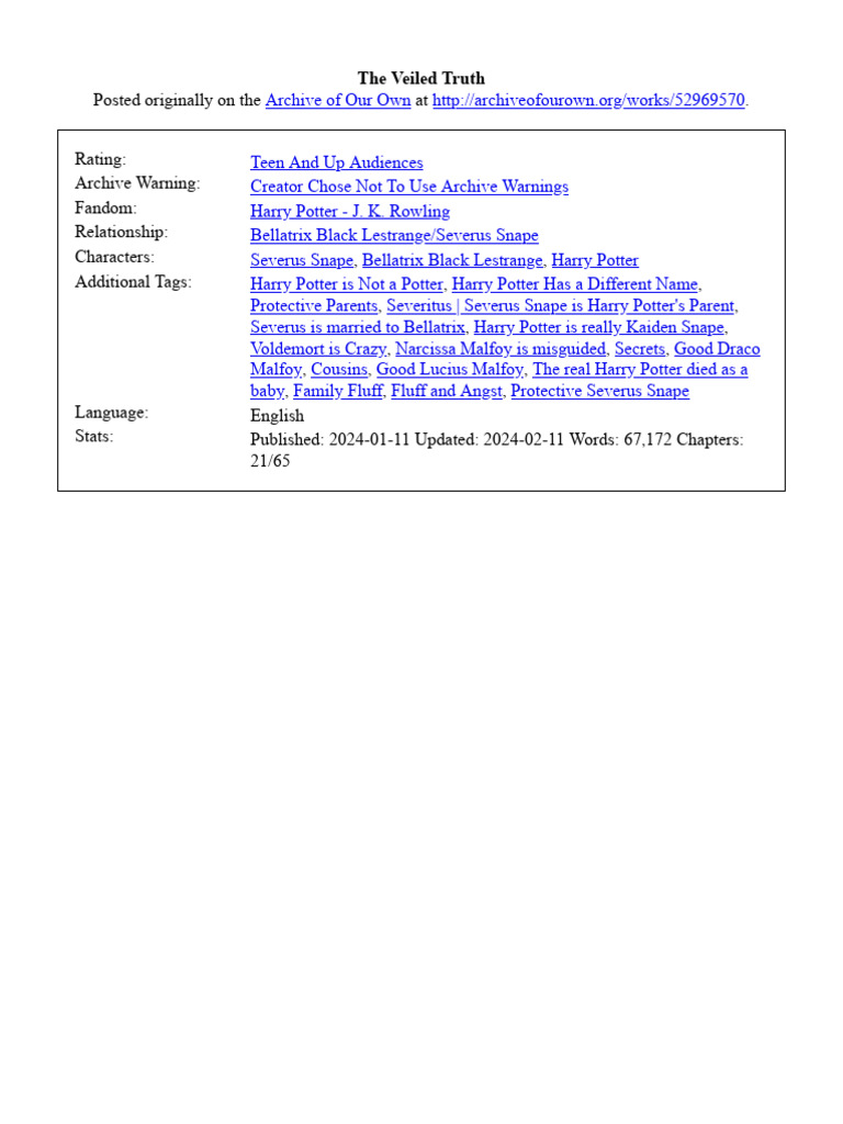 The Veiled Truth | PDF | Fantasy | Contemporary Fantasy Novels