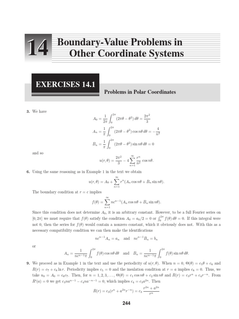 AEM 3e Chapter 14 | PDF | Coordinate System | Applied Mathematics