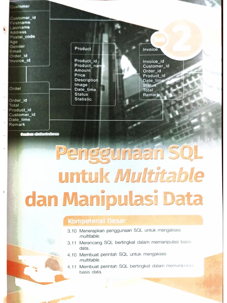 Bab 2 Penggunaan Sql Untuk Multitable Dan Manipulasi Data Pdf