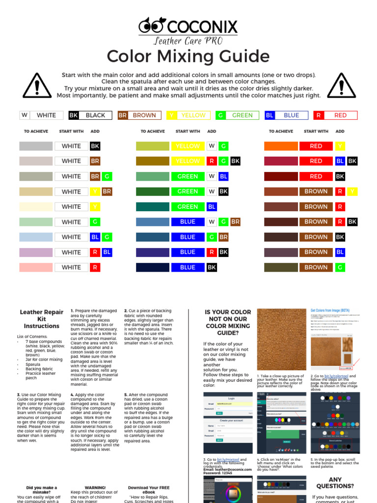 Instruction Manual V 5 | PDF | Color