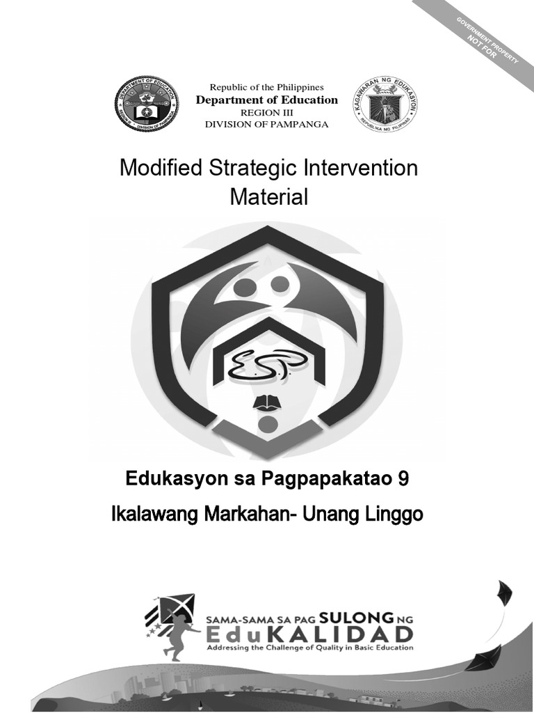 ESP9 Q2 Week112pages | PDF