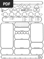 ShadowDark Character Sheet Fillable-1 | PDF