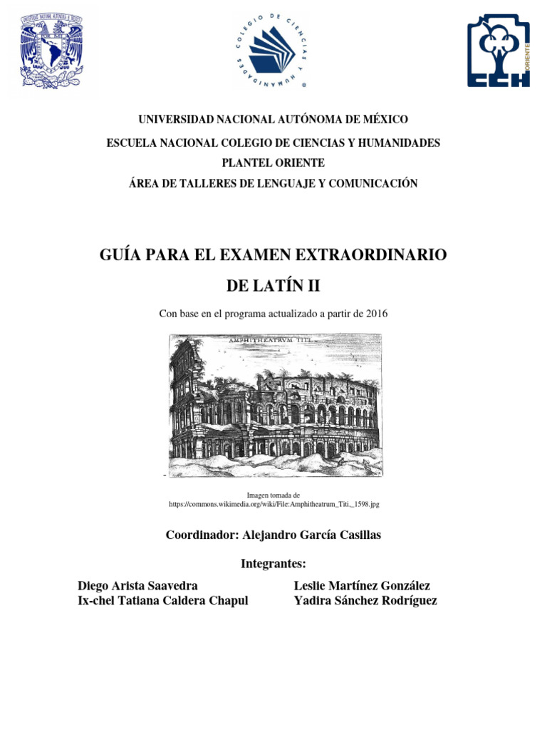 Latin 2 | Descargar gratis PDF | Palabra | Oración (Lingüística)