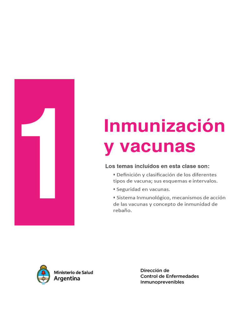 Vacunacion Curso Ops-Acceso A La Salud | PDF | Sistema inmune | Vacunas